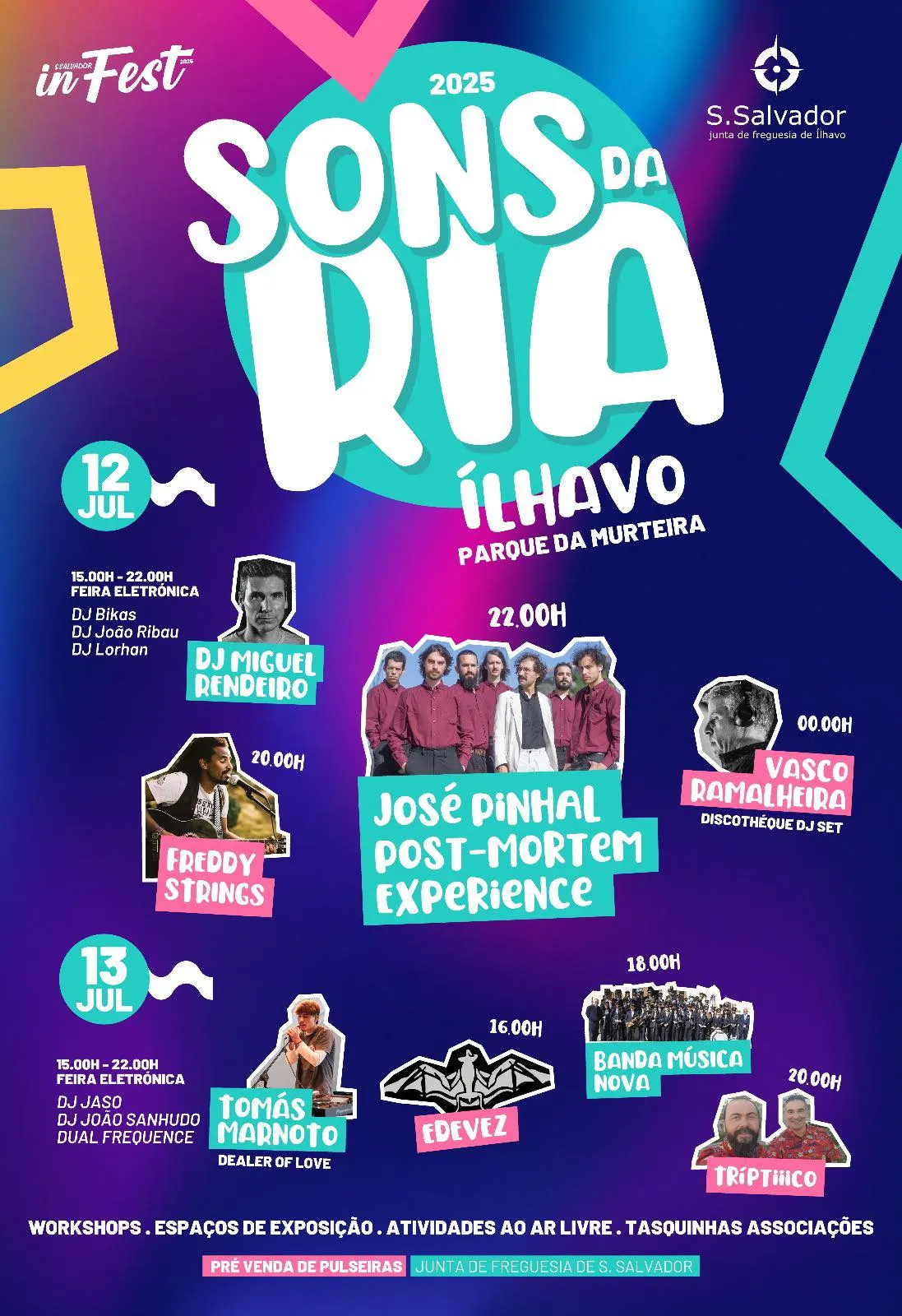 Sons da Ria 2025 em Ílhavo - Agenda de Concertos