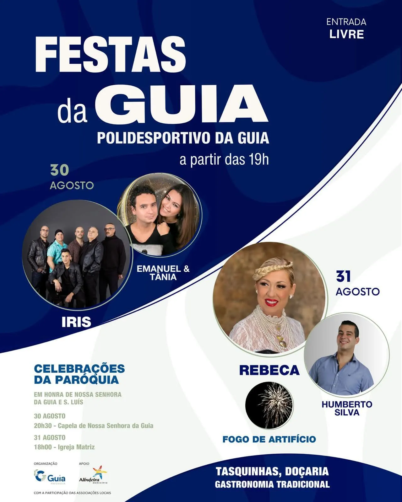 Festa da Guia 2025 - Agenda de Concertos