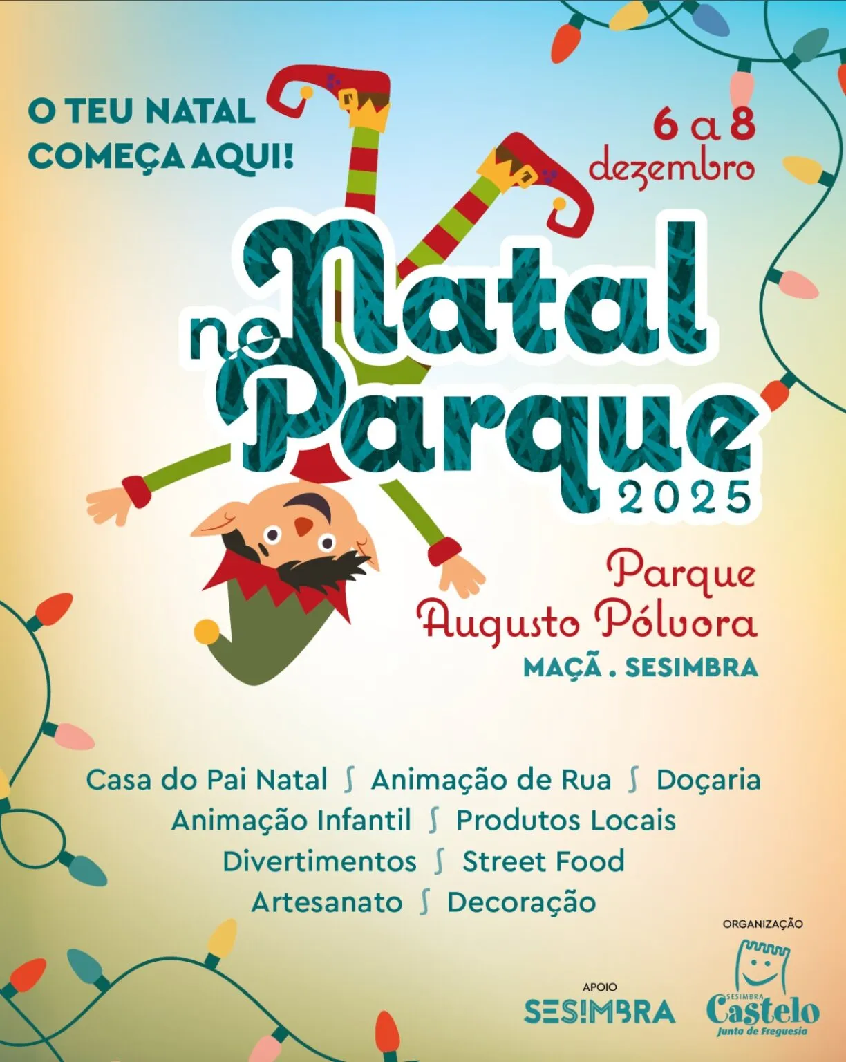 Natal no Parque 2025 em Sesimbra - Agenda de Concertos