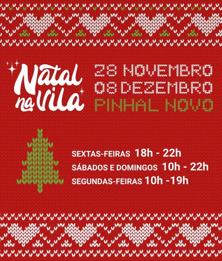 Natal do Pinhal Novo 2025 - Agenda de Concertos