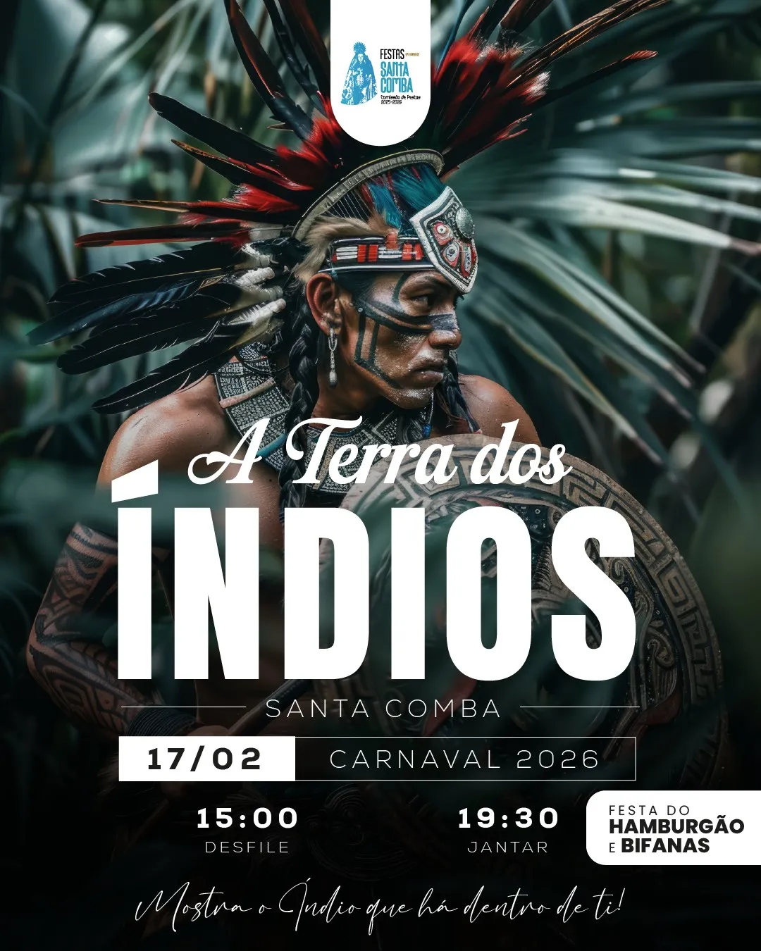 Carnaval de Santa Comba, Paredes 2026 - Agenda de Concertos