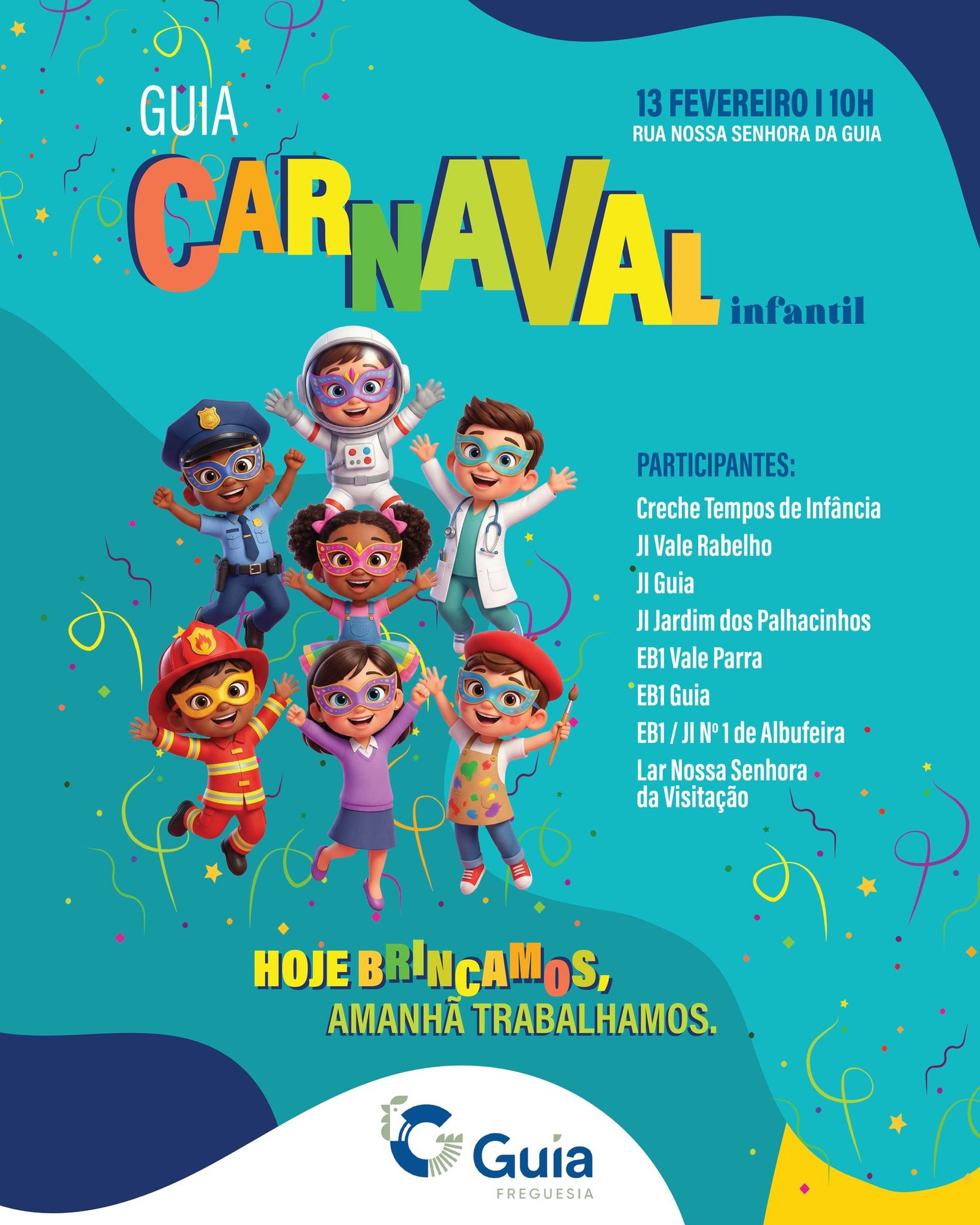 Carnaval da Guia, Albufeira 2026 - Agenda de Concertos