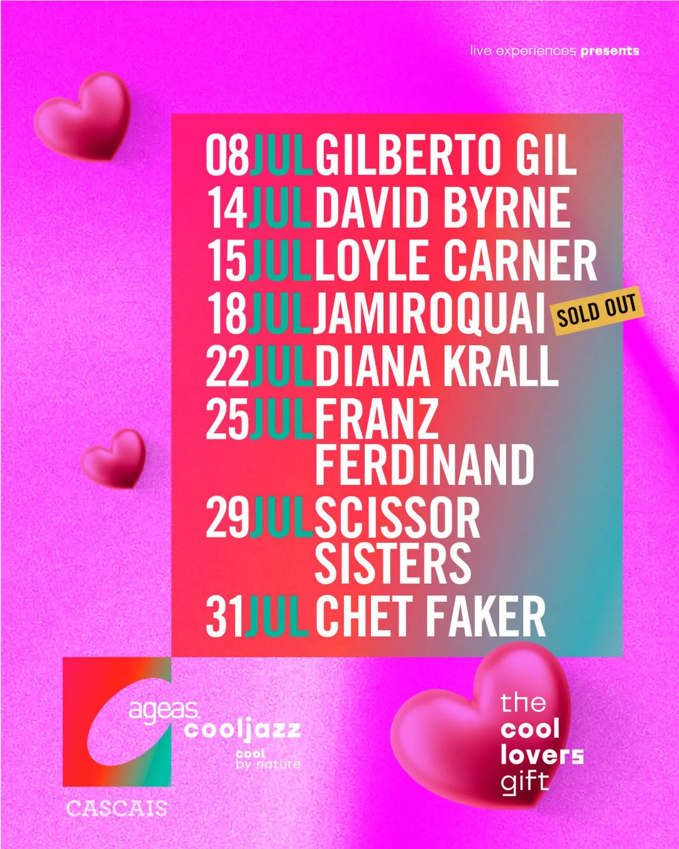 Cooljazz 2026 em Cascais - Agenda de Concertos