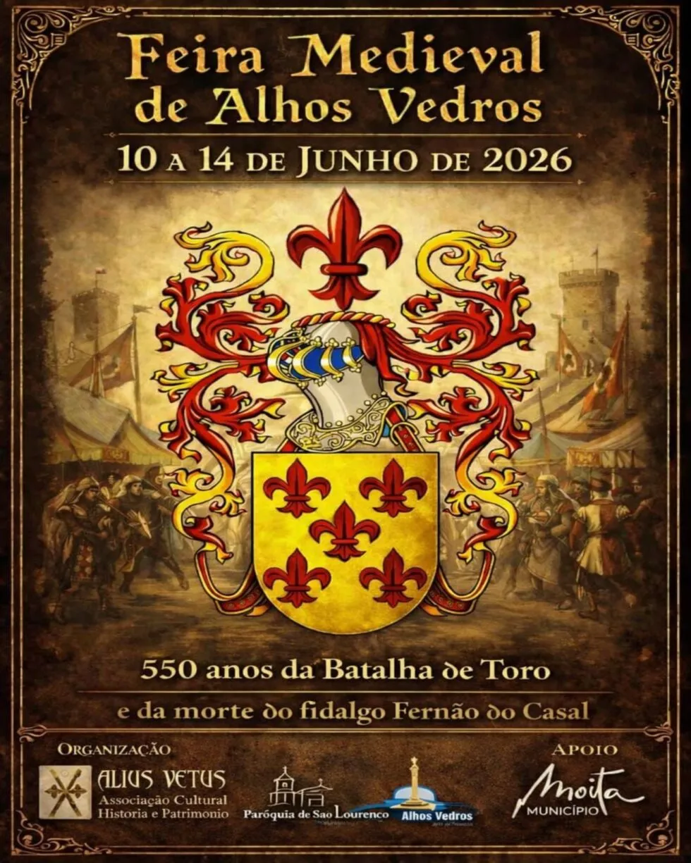 Feira Medieval de Alhos Vedros 2026 - Agenda de Concertos