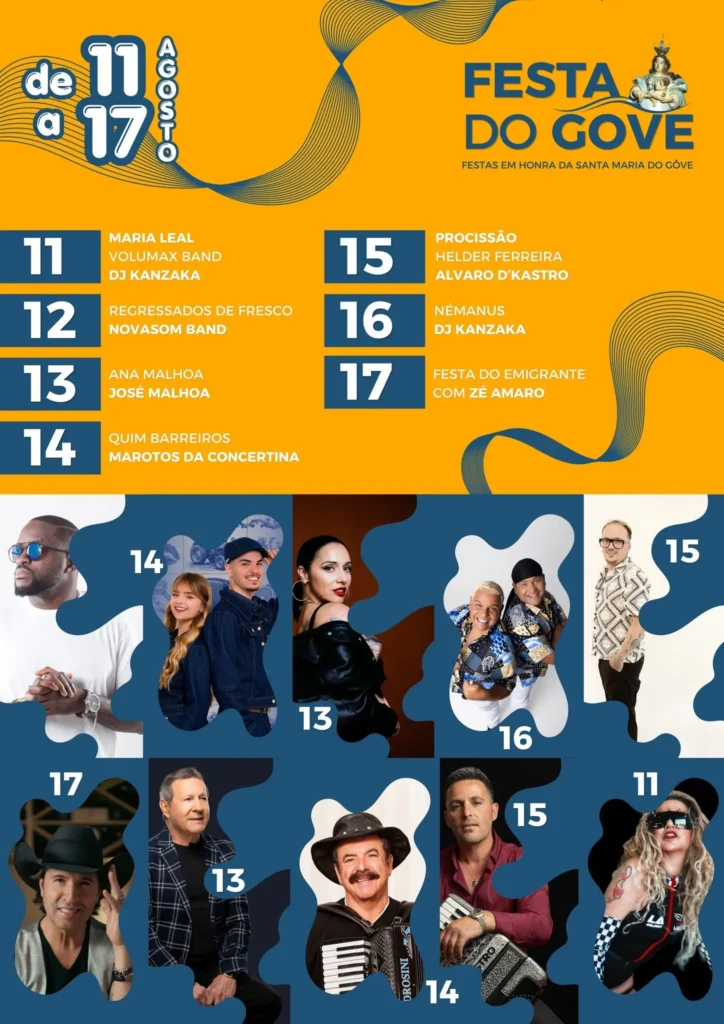 Festas de Paredes, Matosinhos (São Pedro) 2026 - Agenda de Concertos